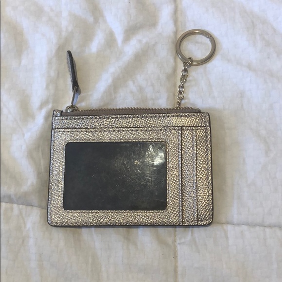 Coach | Accessories | Gold Coach Card Case | Poshmark